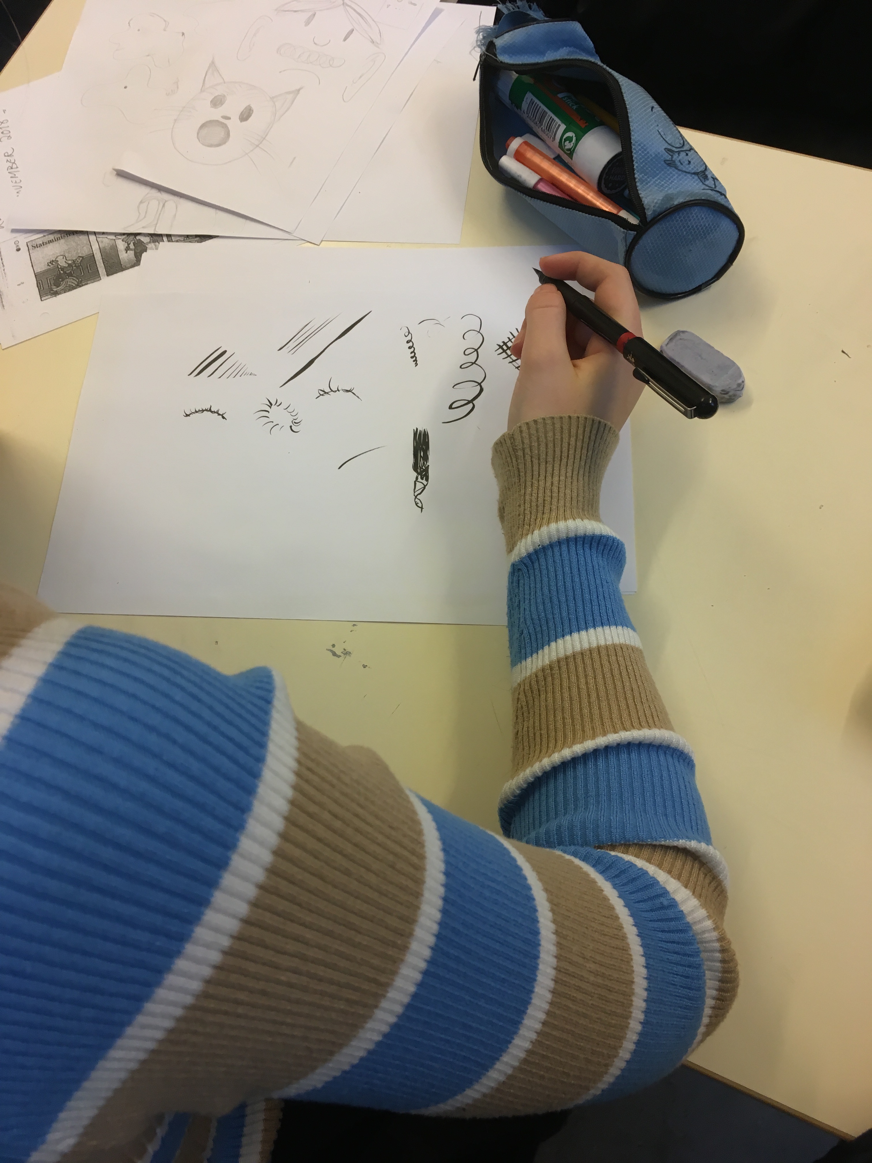 4eme had the chance to meet the Norwegian illustrator and comic ...